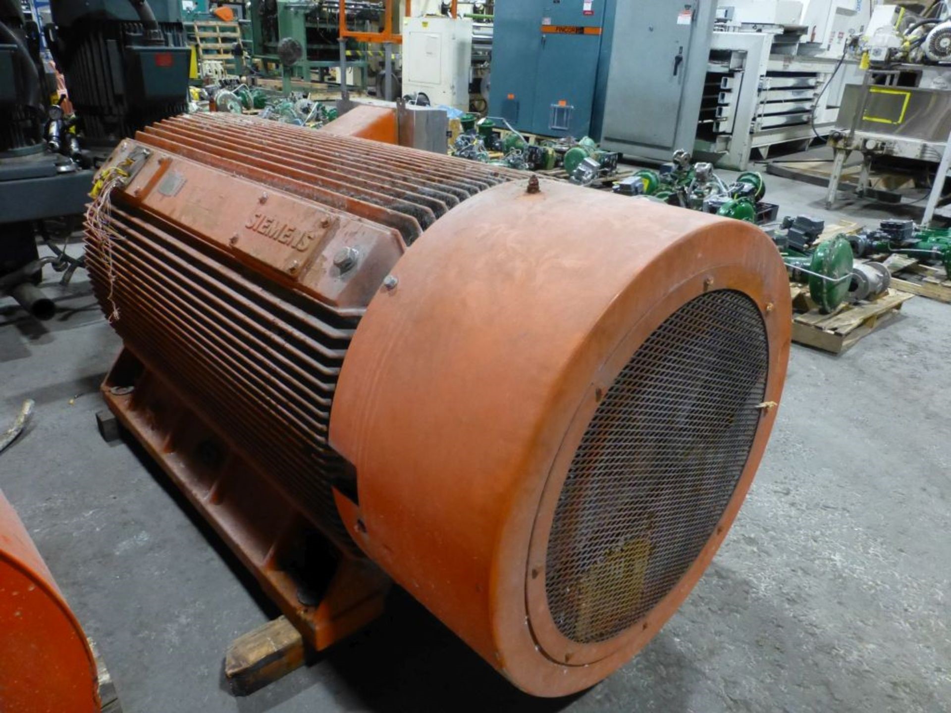 Siemens Induction 700 HP Motor | Type: CGZ; 700 HP; 4160V; 894 RPM ...