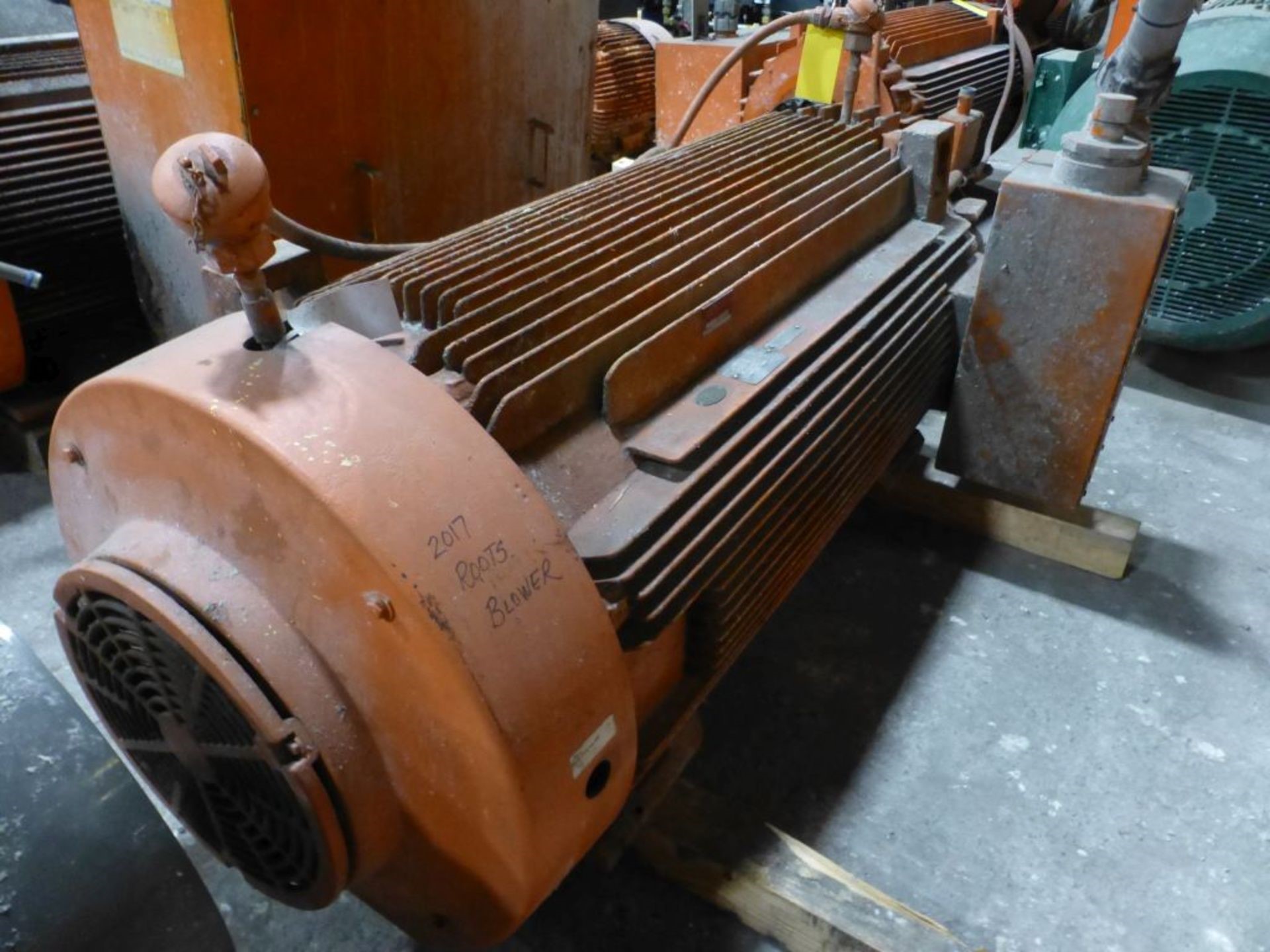 GE 600 HP Motor | Model No. 5KS513SM2724M; 600 HP; 4160V; 1790 RPM ...